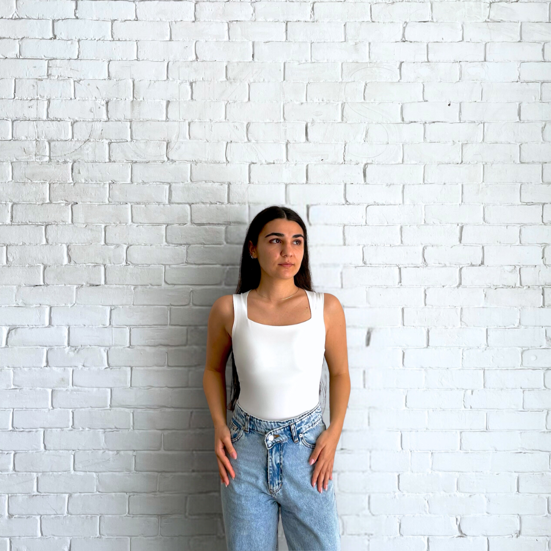 SQUARE NECK BODYSUIT – outdated-eg